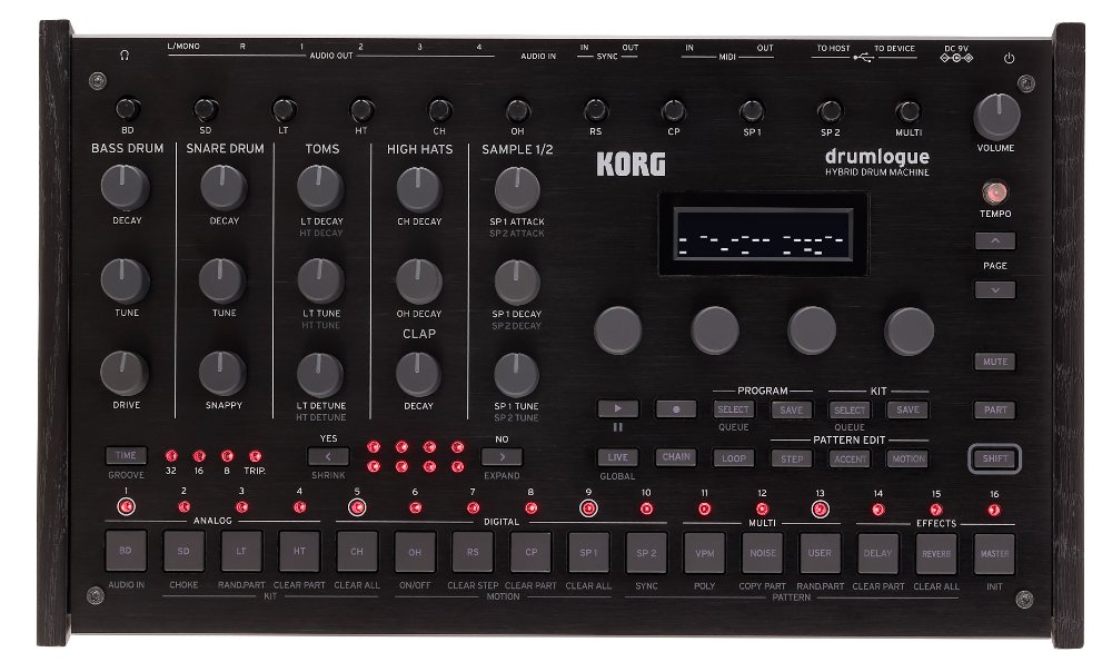 Korg Drumlogue Hybrid Drum Machine - Voss Musikk