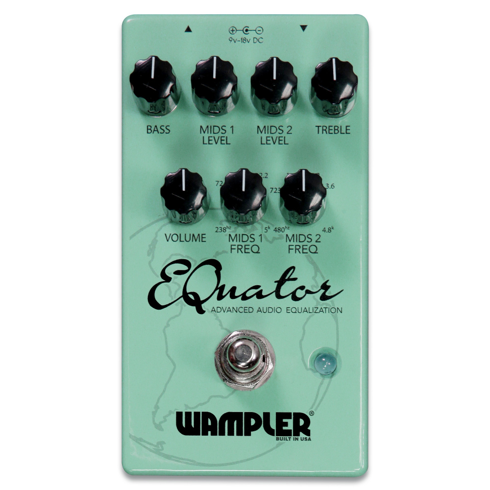 Wampler Equator Parametric EQ Pedal - Voss Musikk